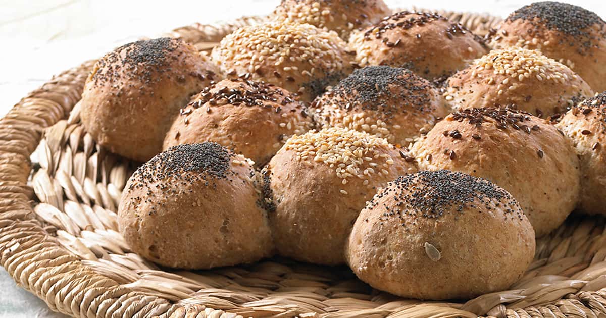 Oppskrift på rundstykker med sesamfrø – sunn og smakfull rett - Sunne ...