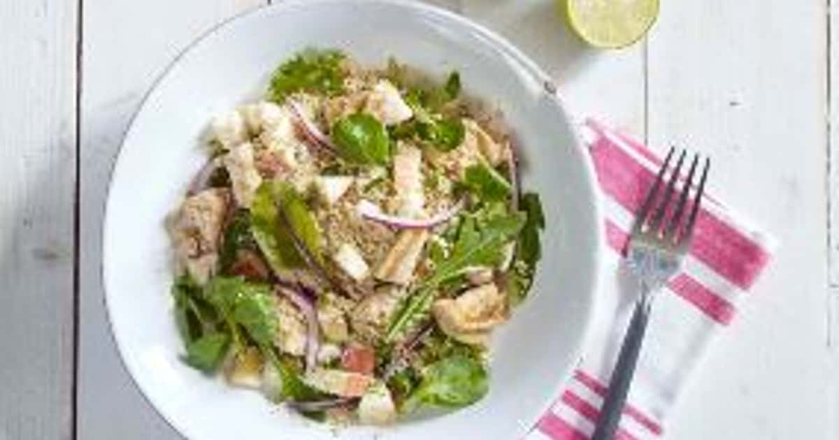 Oppskrift på kyllingsalat med couscous – sunn og smakfull rett - Sunne ...