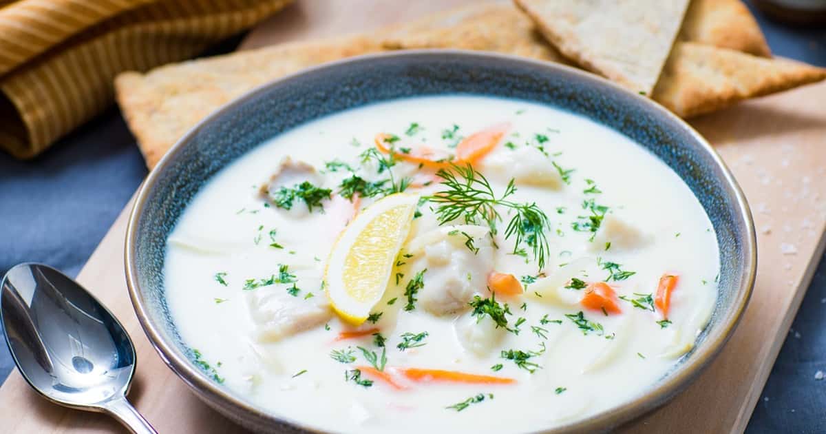 Oppskrift på hjemmelaget fiskesuppe med sei og dill – sunn og smakfull ...
